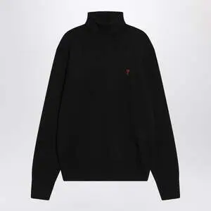 AMI Paris De Coeur Turtleneck Sweater