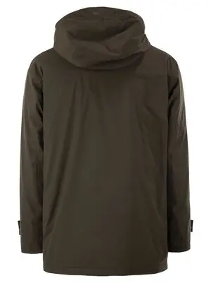 Herno Technical Hooded Padded Parka
