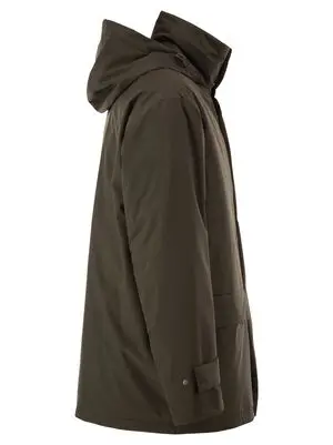 Herno Technical Hooded Padded Parka
