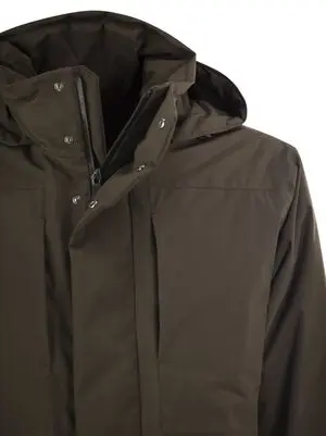 Herno Technical Hooded Padded Parka