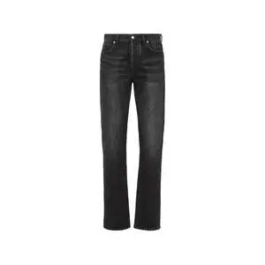 Fendi Denim Regular & Straight-leg Jeans - Black