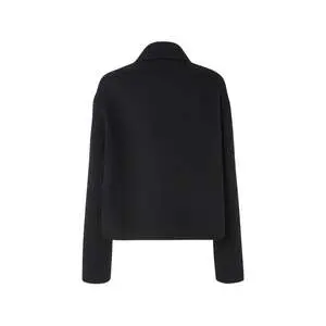 Fendi Wool Zip-up Jacket - Black