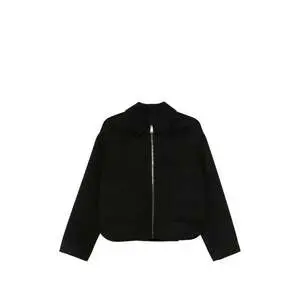 Fendi Wool Zip-up Jacket - Black