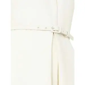 Fendi Wool And Silk Dress - White