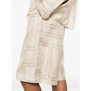 TOTEME Neutrals Trousers Cropped Trousers