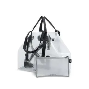 Off-White Tote Bags