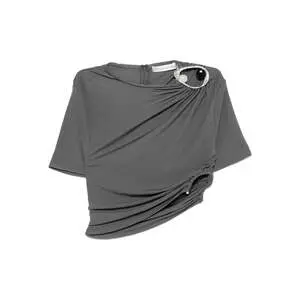 Christopher Esber Grey Tops Blouses - Gray