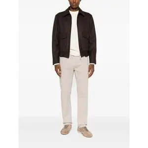 Brunello Cucinelli Neutrals Denim Trousers