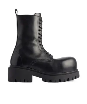 Balenciaga Stomper Boots - Black