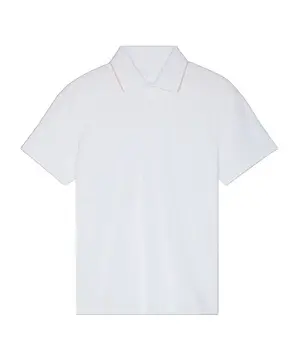 On Courtside Polo - White/sand