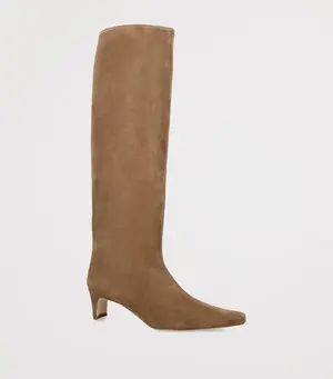 Staud Leather Wally Knee-high Boots 55