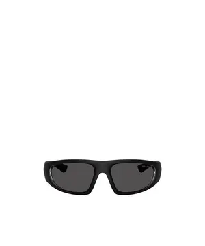 Prada Rectangle Frame Sunglasses - Black