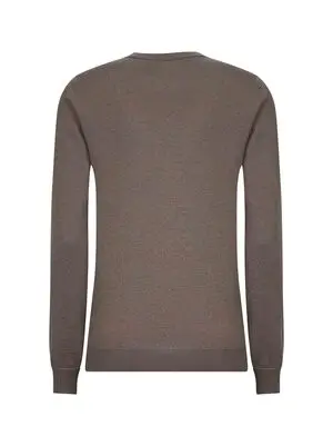 Brunello Cucinelli Long-sleeved Crewneck Sweater - Brown
