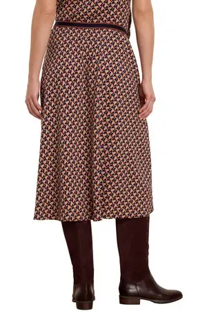 NIC+ZOE Transit Tiles Midi Skirt