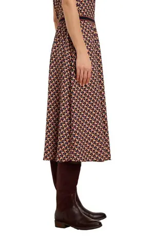 NIC+ZOE Transit Tiles Midi Skirt