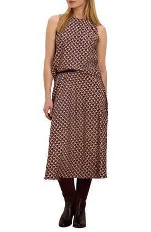 NIC+ZOE Transit Tiles Midi Skirt