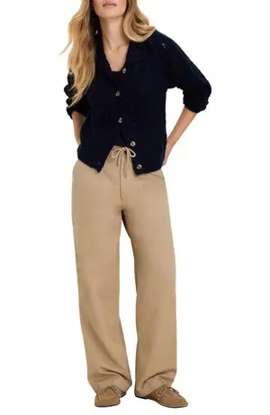 NZ BY NIC AND ZOE Cable Knit Cardigan - Dark Indigo