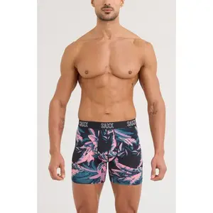 SAXX Free Droptemp™ All Day Cooling Pouchless Boxer Briefs - Black2