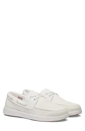 Swims Breeze Boat Shoe - White/gum