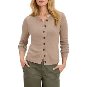 NIC+ZOE Cotton Button-front Cardigan