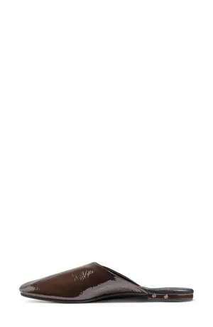 Beek Blackbird Flat Leather Mule