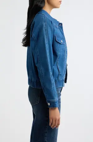 CITY BLUES Denim Bomber Jacket