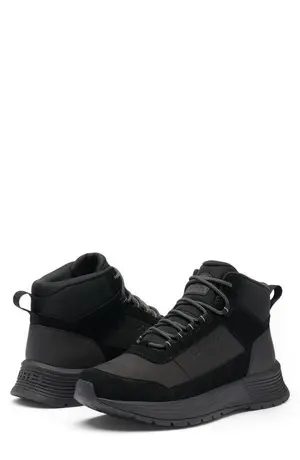 Sorel Mid Waterproof Hiking Boots - Black/black