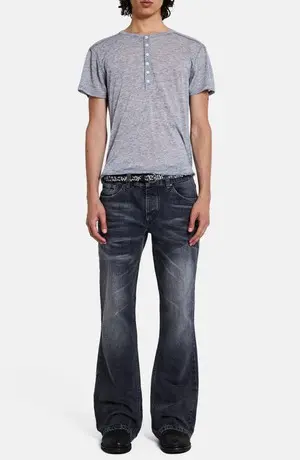 JADED LONDON Jude Flare Leg Jeans