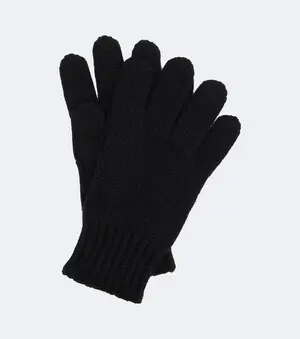 THE ROW Pleon Cashmere Gloves - Black