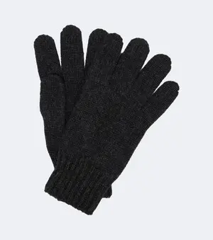 THE ROW Pleon Cashmere Gloves - Grey