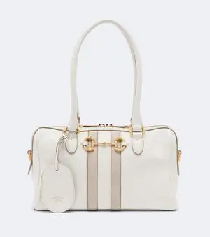 Gucci Borsetto Small Leather Shoulder Bag - White