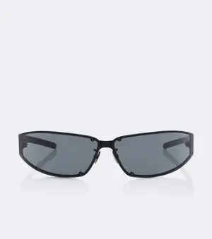 Saint Laurent Sl 963 Shield Sunglasses - Black