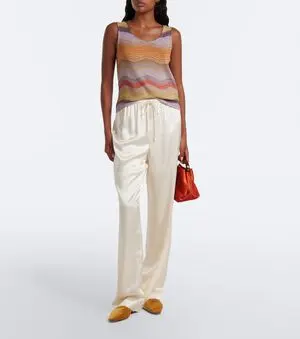 Missoni Wave Lamé Top