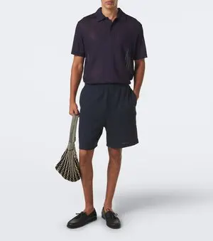 Missoni Zigzag Cotton-blend Bermuda Shorts