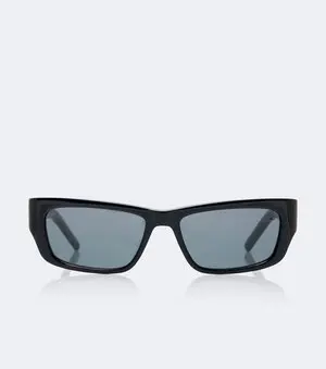 Saint Laurent Jazz Rectangular Sunglasses - Black