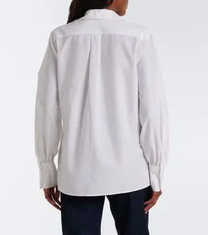 Polo Ralph Lauren Cotton And Silk Blouse