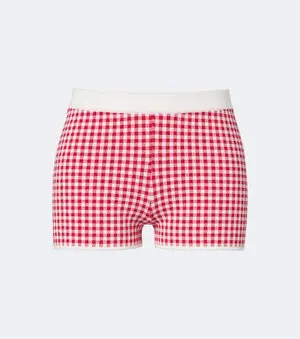 Posse Micah Gingham Shorts - Red
