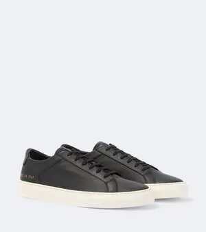 COMMON PROJECTS Achilles Leather Sneakers - Black