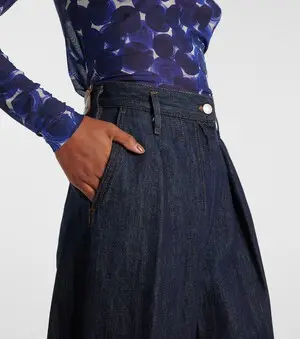Dries Van Noten High-rise Wide-leg Jeans