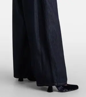 Dries Van Noten High-rise Wide-leg Jeans