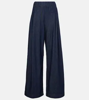 Dries Van Noten High-rise Wide-leg Jeans - Blue