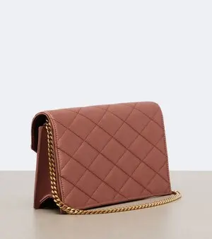 Saint Laurent Paris Mini Satin Wallet On Chain