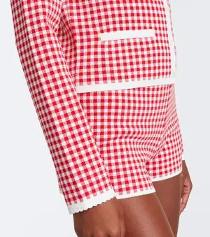 Posse Micah Gingham Cardigan