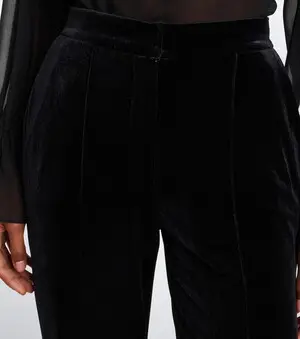 Elie Saab Velvet Flared Pants