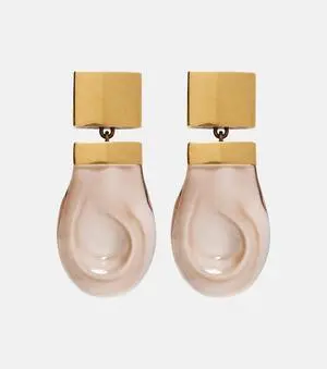 Khaite Keefe 18kt -plated Drop Earrings