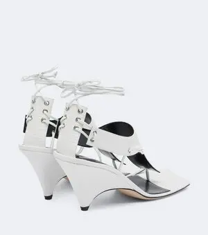 CHRISTEN Edge Leather Sandals