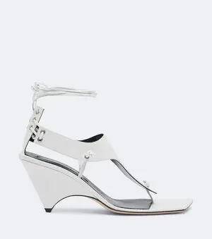 CHRISTEN Edge Leather Sandals