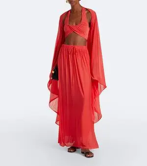 Christopher Esber Daya Cutout Jersey Gown
