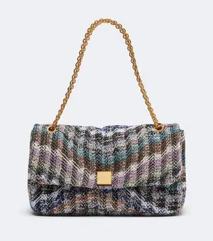 Missoni Small Knitted Shoulder Bag - Multicoloured