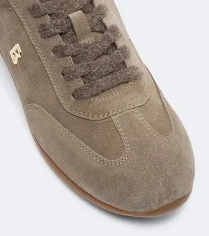 Bogner Valencia Shearling-lined Suede Sneakers